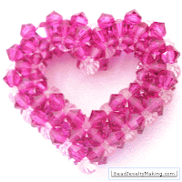 AroundTheBeadingTable.com Blog: Free Beaded Heart Patterns
