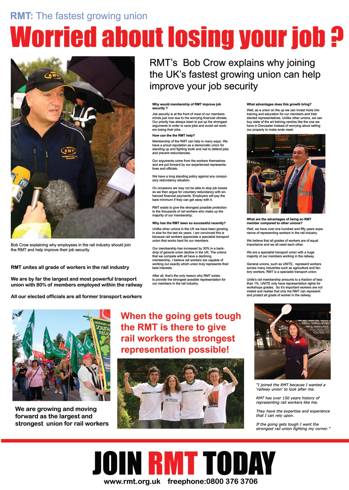 RMT EDINBURGH BRANCH: POSTERS