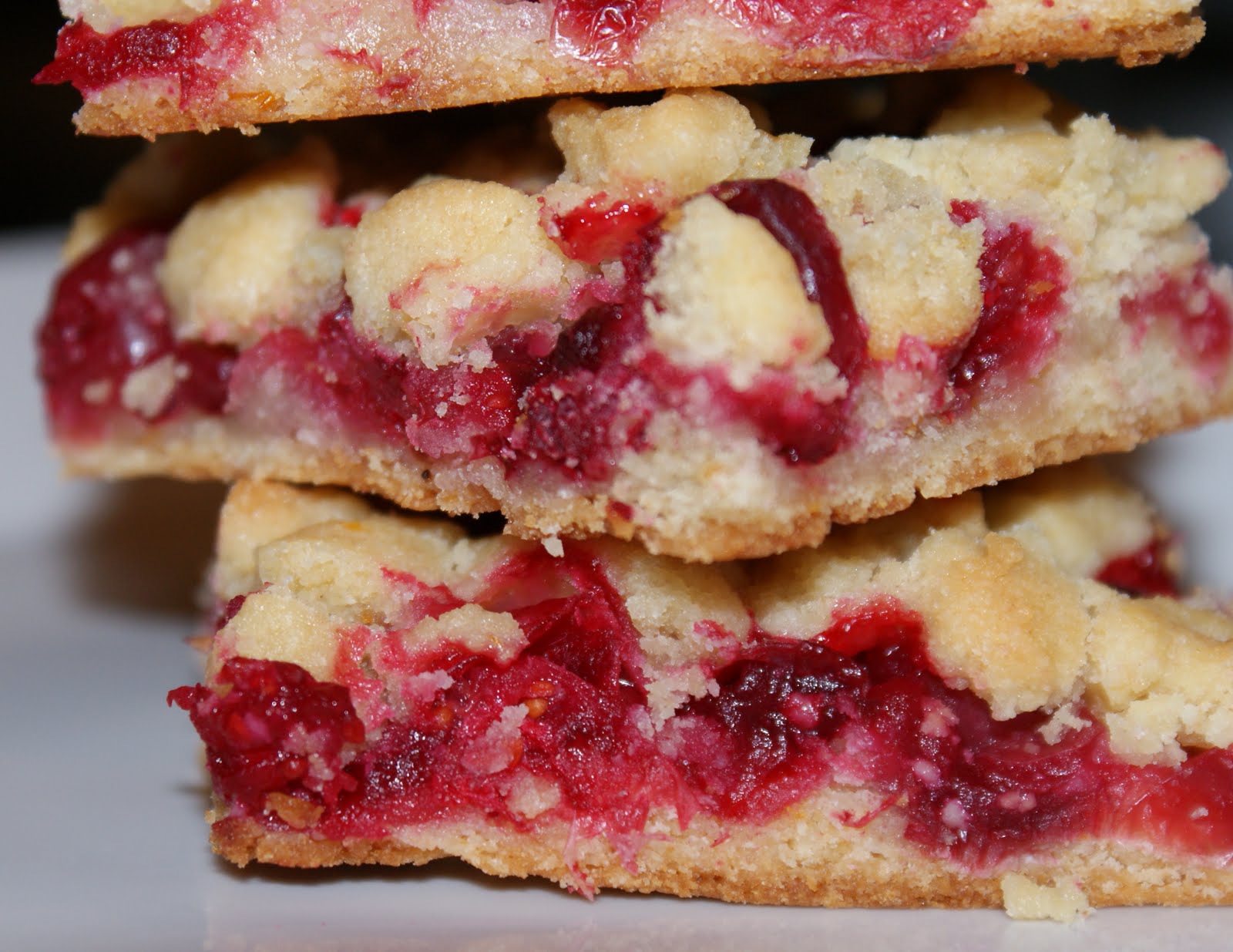 Authentic Suburban Gourmet: Cranberry - Orange Crumb Bars