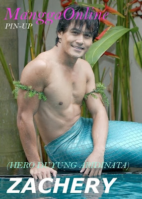 (GAMBAR) Zack X-Factor pakai costum ikan duyung | - Blog Hanz