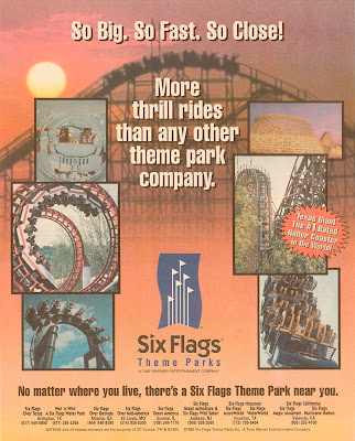 NewsPlusNotes: The Amusing Ads Archive - Six Flags 1995
