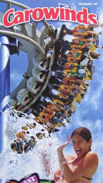 Carowinds Amusement Park Map
