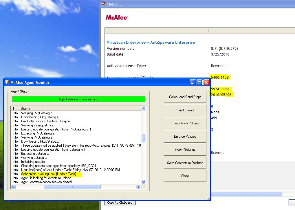 科技令生活變得更簡單: McAfee ePO 4.5 為Workstations 自動更新病毒源碼