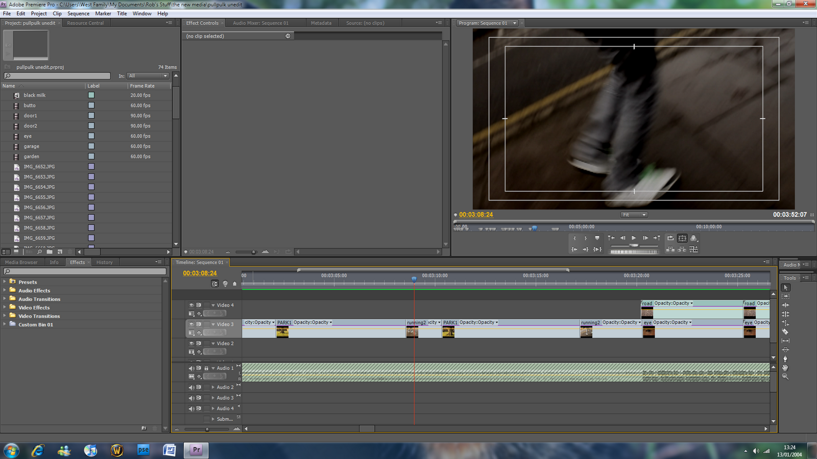 Year 13 Media Production: The Editing Process - Adobe Premiere Pro