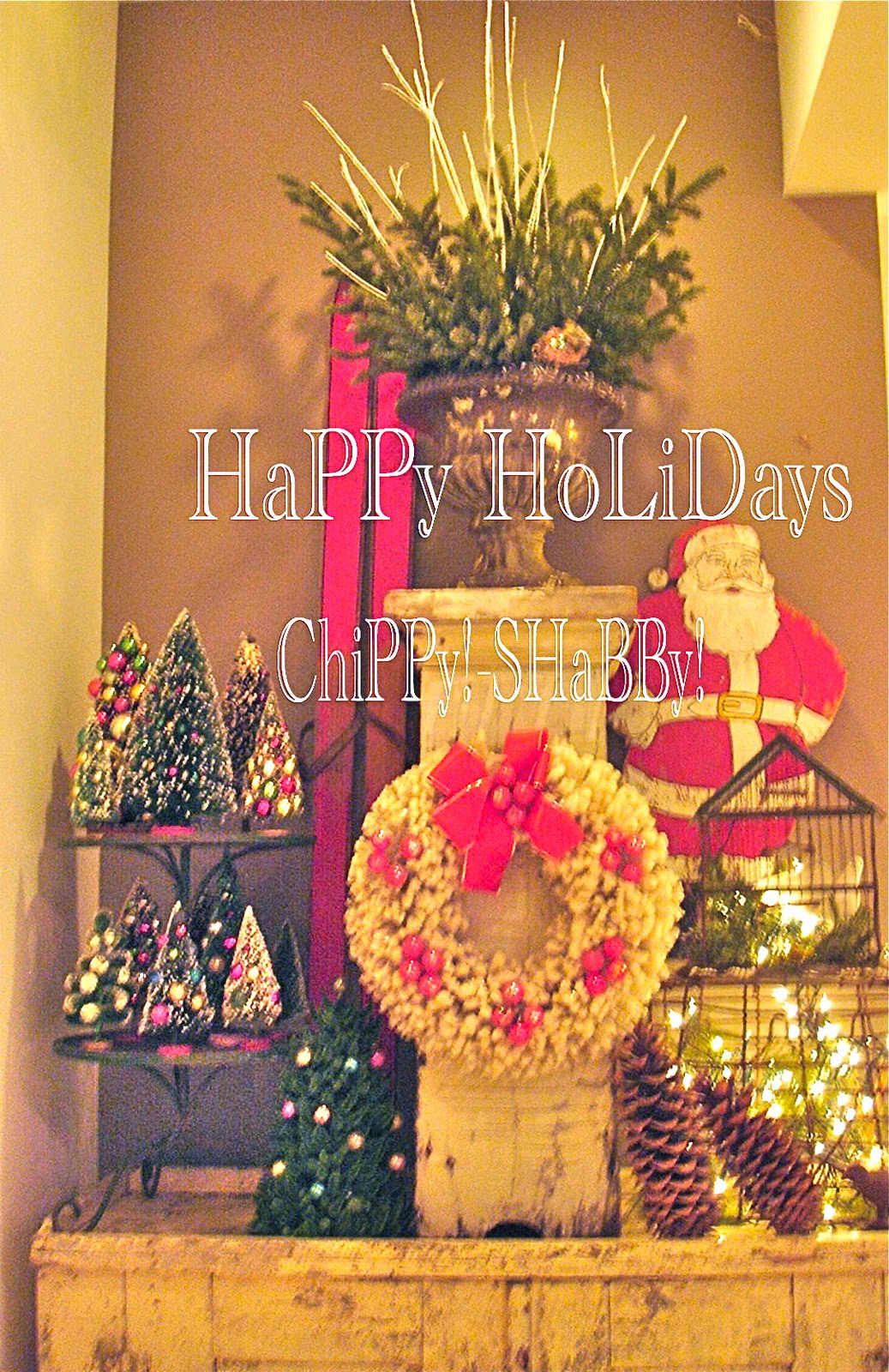 ChiPPy! - SHaBBy!: **ChiPPy!-SHaBBy!** ViNtaGe Christmas Vignette...