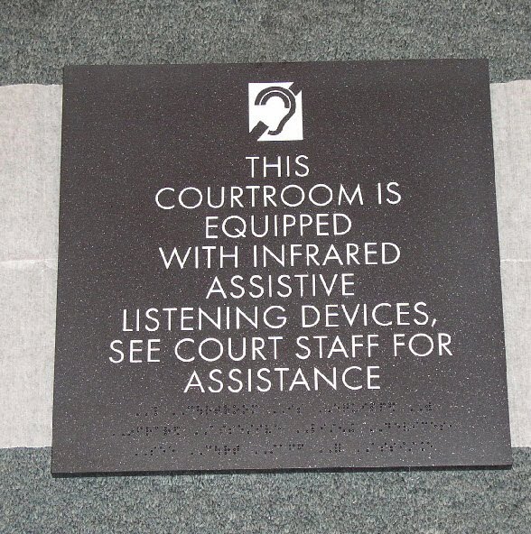 Accessibility signage - Abadi Access Abadi Access