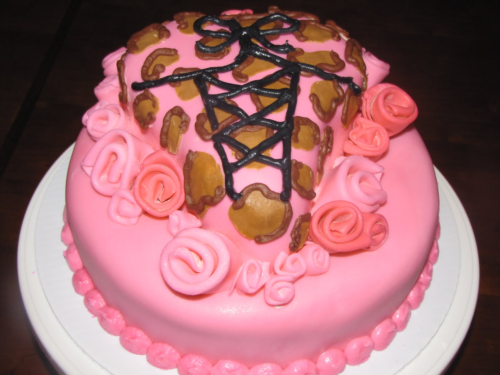 Simply Charming Cakes: Lingerie Shower Cake