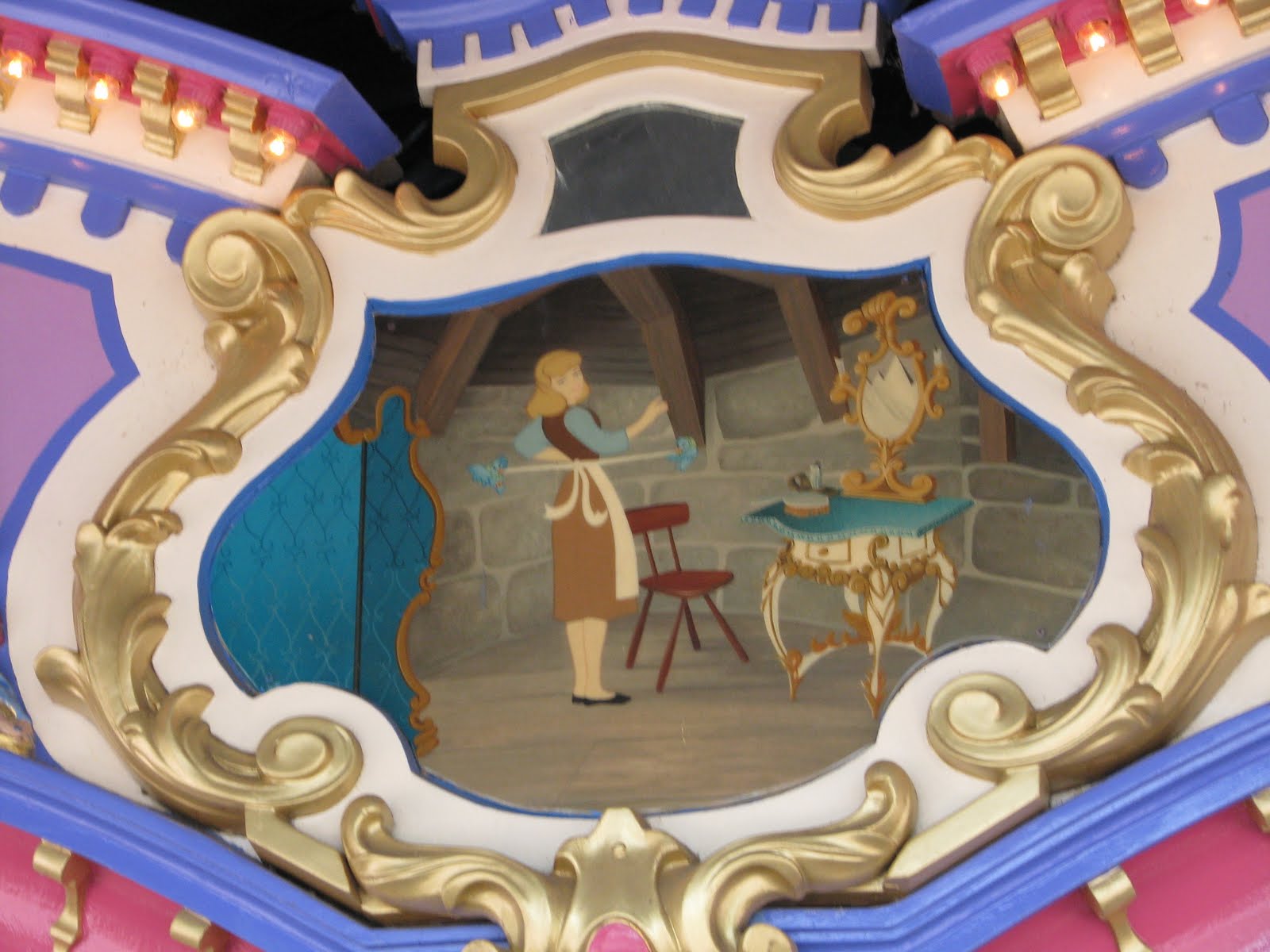 The Story Of Cinderella As Told On The Carousel In The Magic Kingdom ...