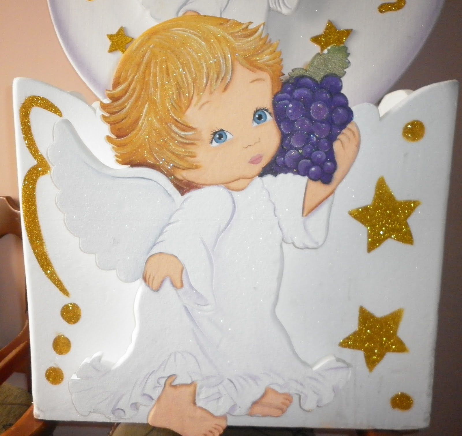 Angelitos en fomi para primera comunión - Imagui