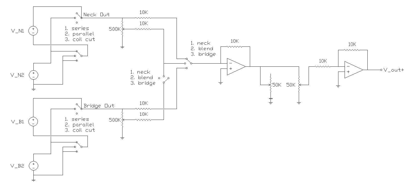 Stuff Bill Has Done: Active Guitar Circuit