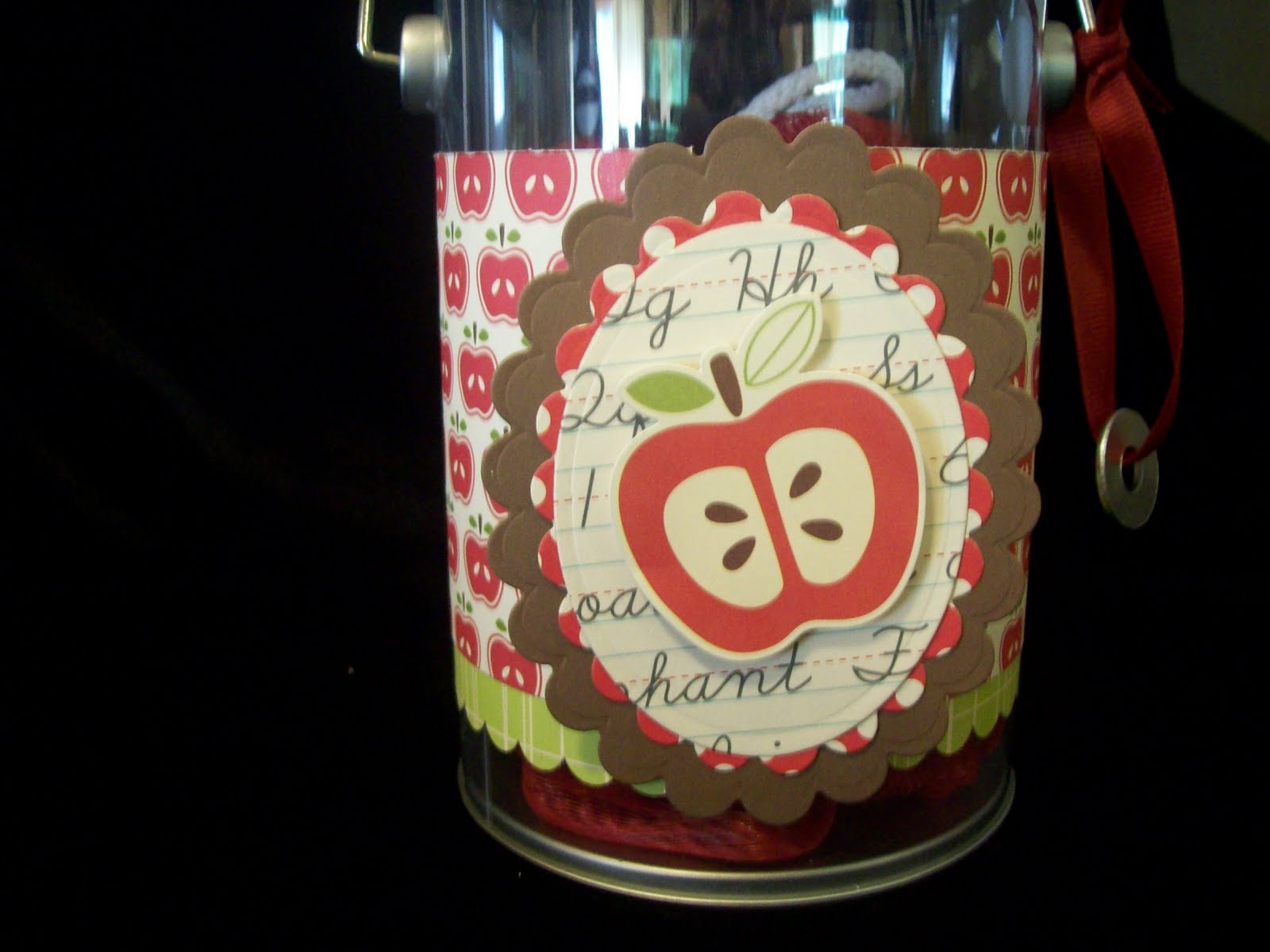 Jessica's Paper Petals: End of the year teacher gift & card