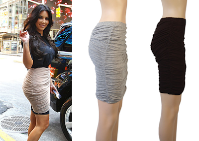Bad Joan ...it's good to be bad!: get that look: SHIRRED PENCIL SKIRT