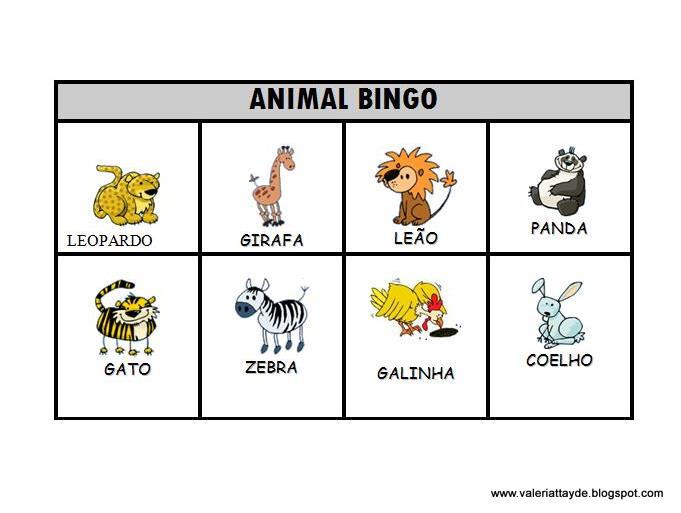 Professora Aloprada: Bingo dos Animais