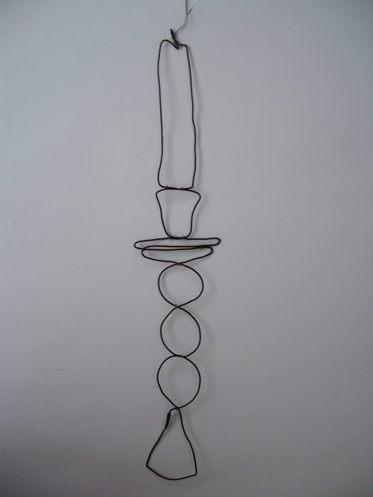 Drawing A Blank: Wire shapes.