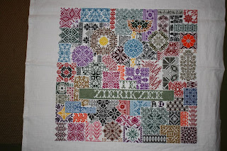 Cross Stitch A Long with Mijna: Jan Houtman - Patchwork sampler