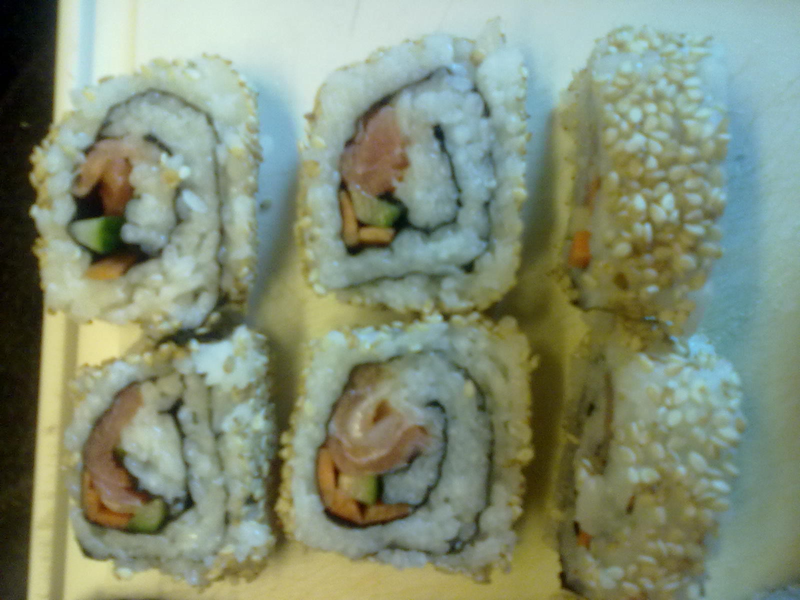 Sushi, madopskrifter m.m.: California inside-out maki