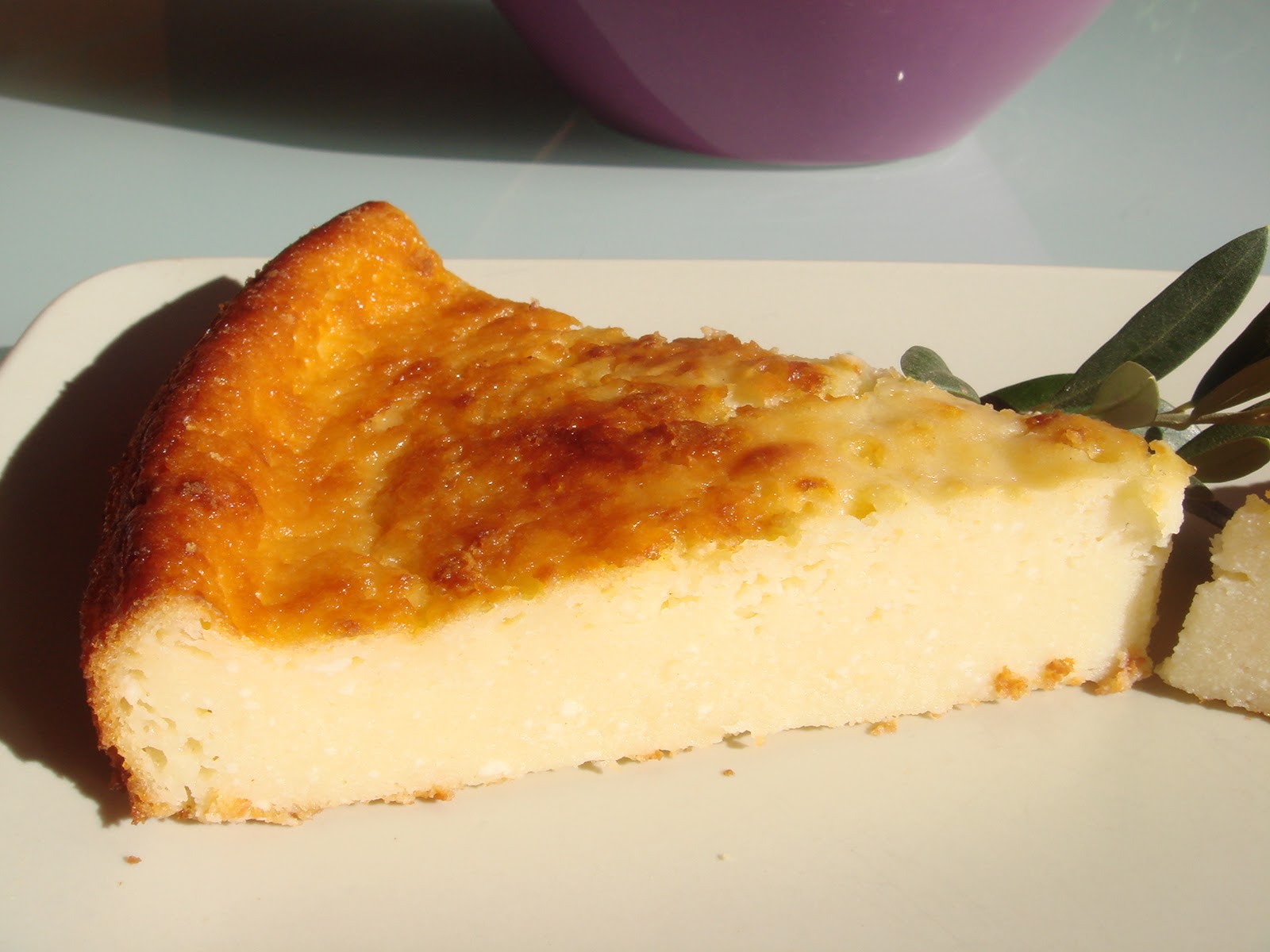 Tarta de Requesón (Quesada) ~ En mi nube de azucar....