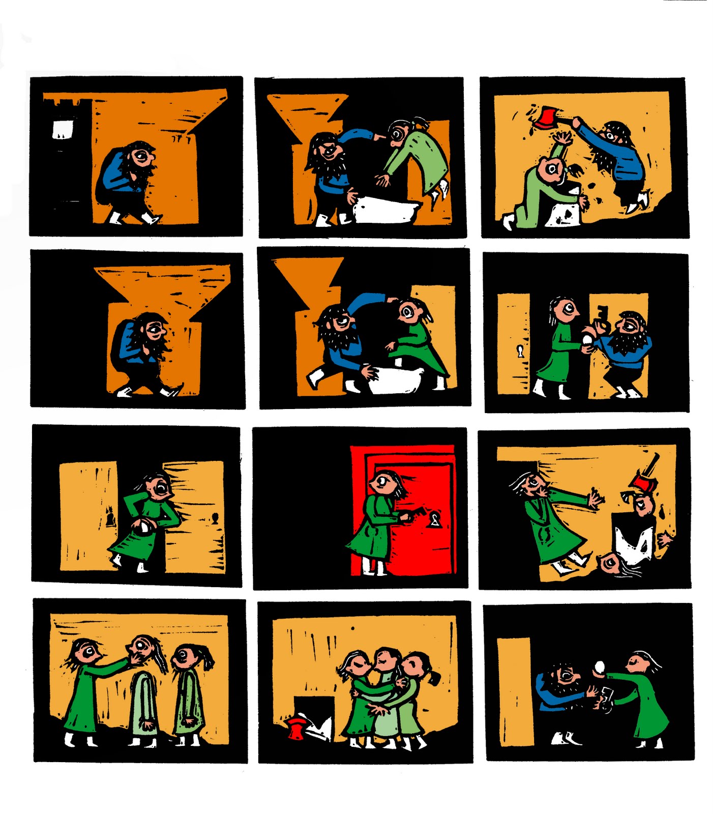 Roxanne Latinne: L'oiseau d'ourdi (couleur)