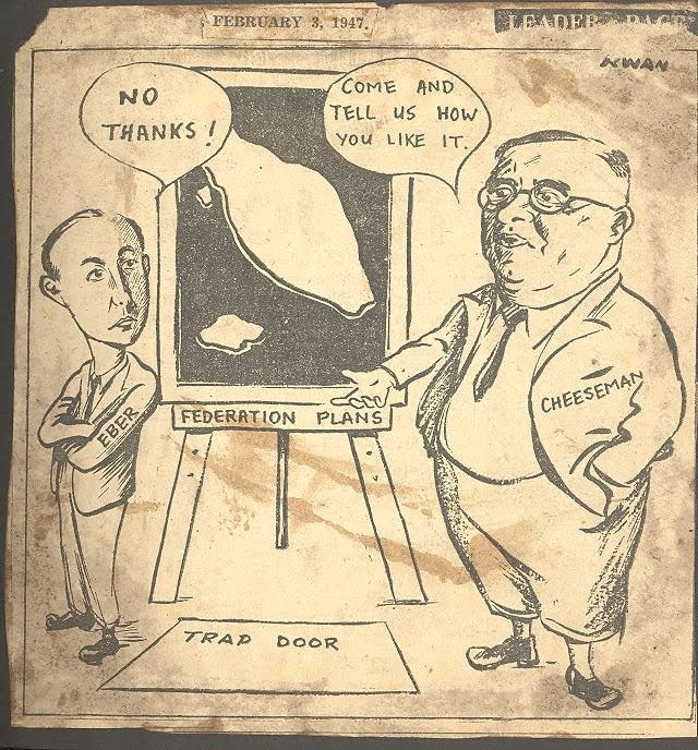 Singapore Comix: Eber vs Cheeseman