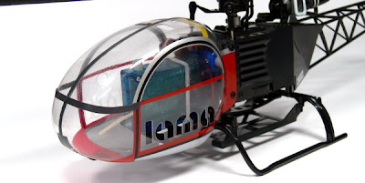 RC ECHO: RC Model LAMA 5 4ch 2.4GHz System Electric Helicopter
