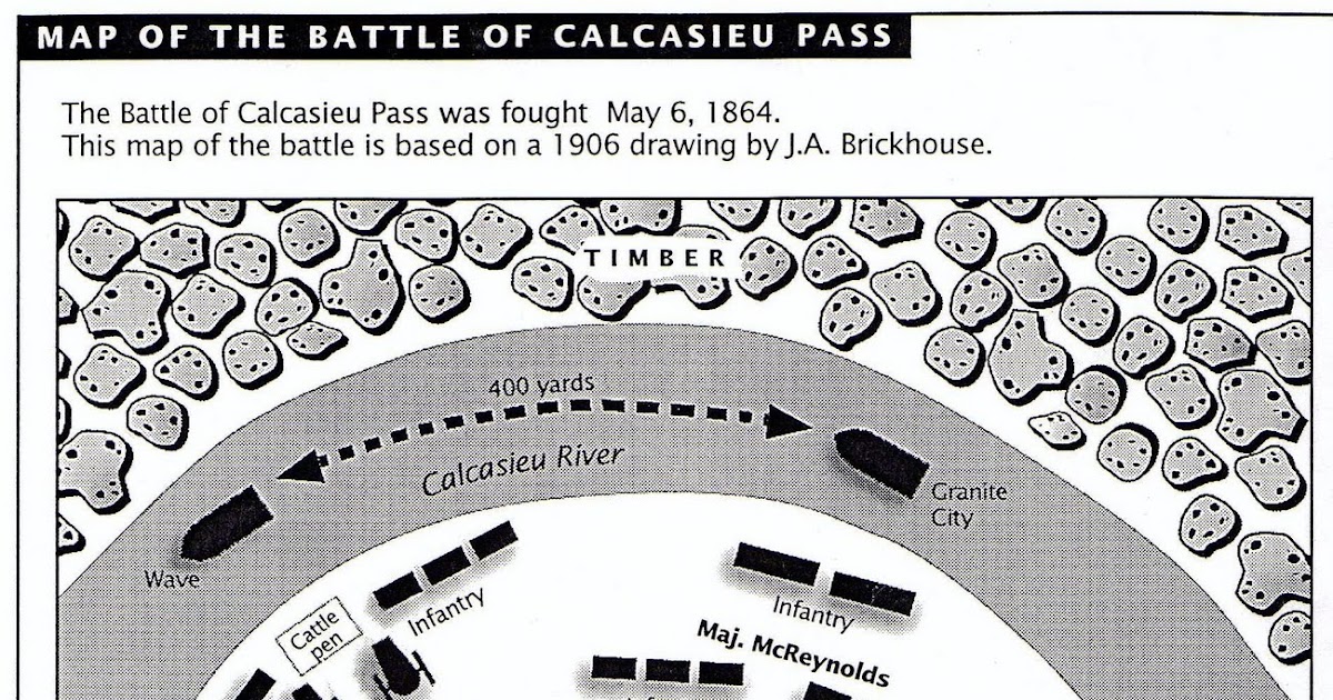 THE SOUTH'S DEFENDER: BATTLE OF CALCASIEU PASS -- May 6, 1864
