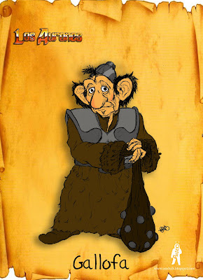 Ilustraciones de los Aurones ~ Existe un lugar excavado en la web...