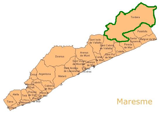 Tordera, un poble muntanyenc vora el mar: Com és?