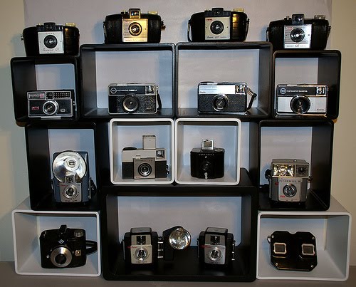 Ingenuity On Display: Ideas for Vintage Cameras Part 1