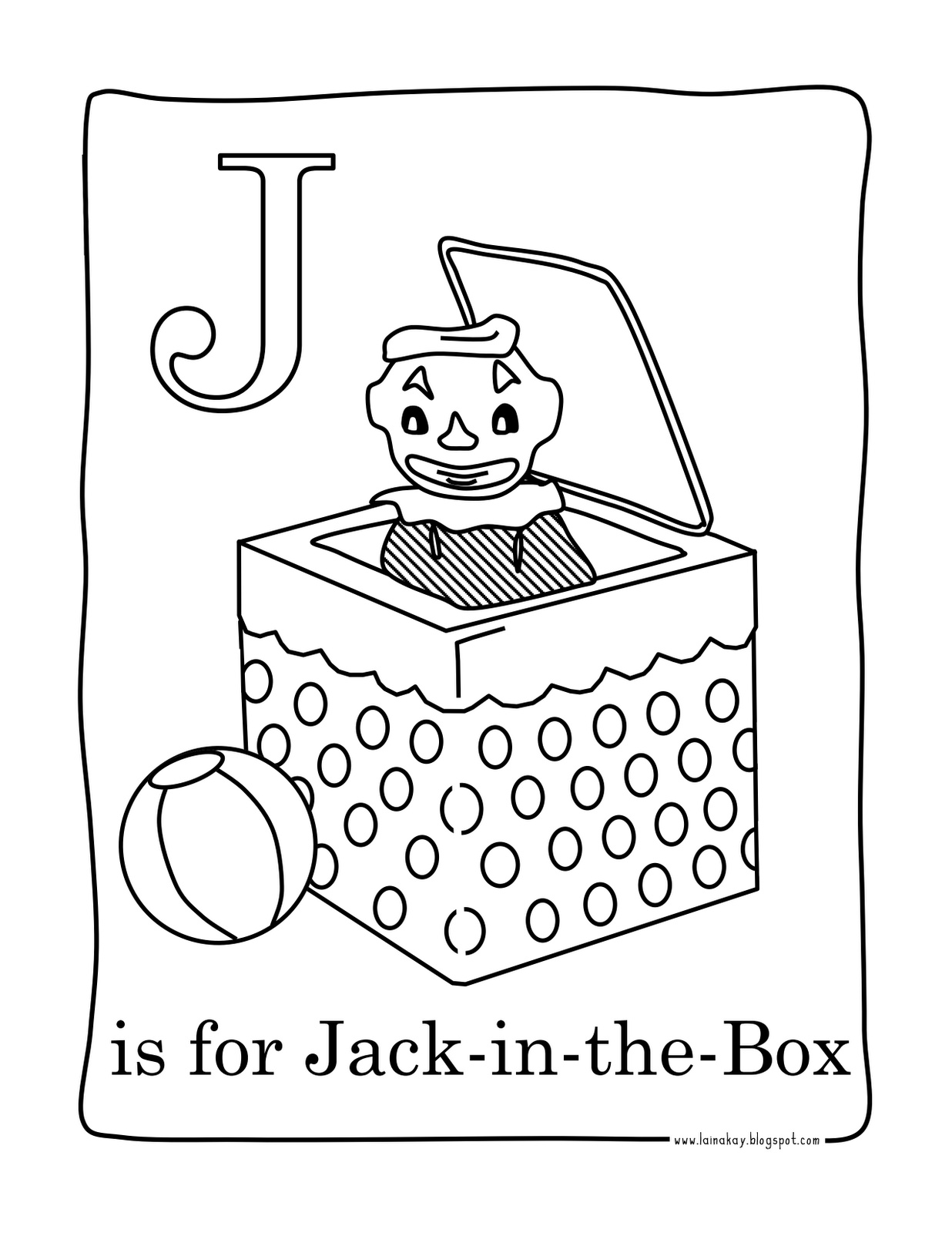 goodness gracious: j is for jack-in-the-box...