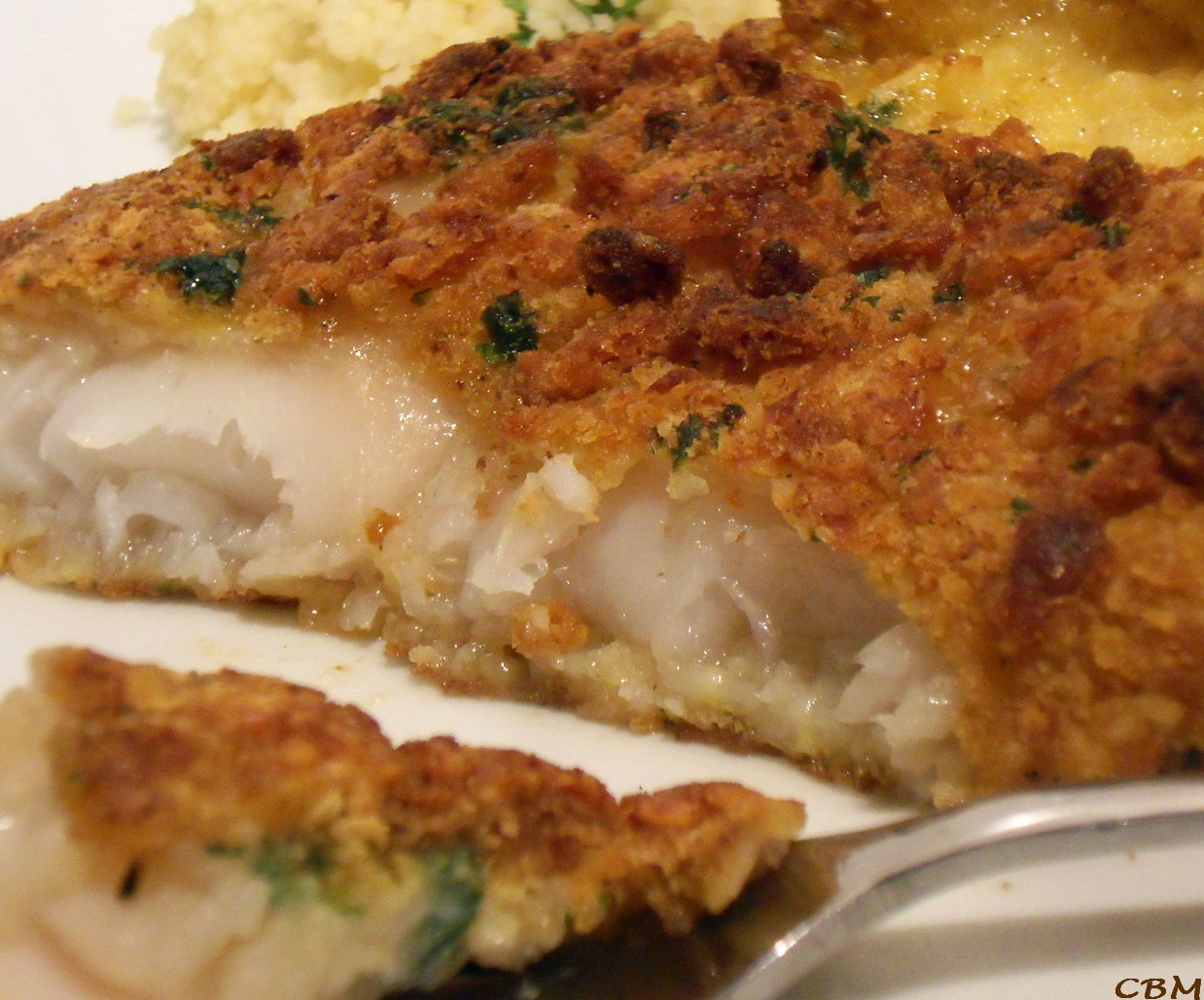 Dans la cuisine de Blanc-manger: Filets de poisson en croûte citronnée