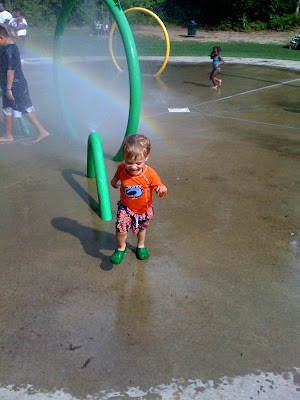 Three Ashleys, John, and Wyatt: Saluda Shoals Park