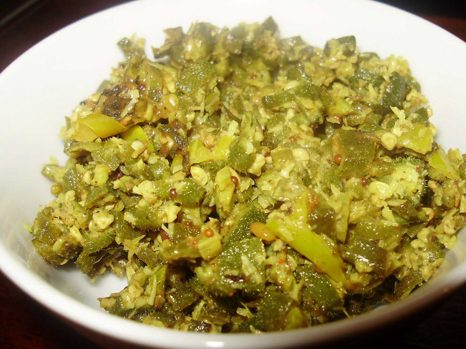 Chitranna: Green beans palya