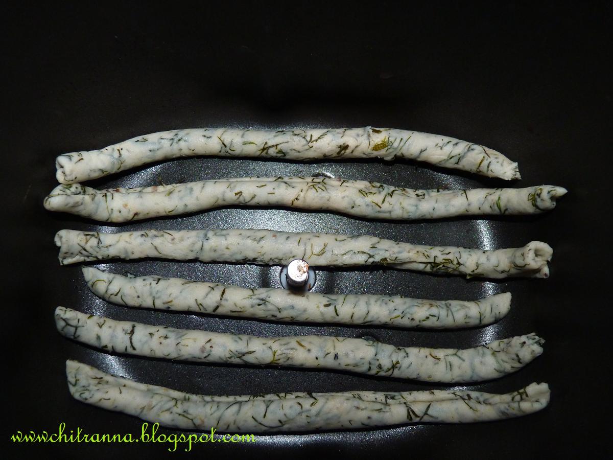 Chitranna: Dill bread stick