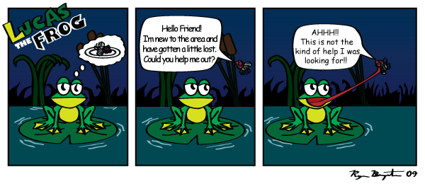 House Life Blog: Lucas the Frog