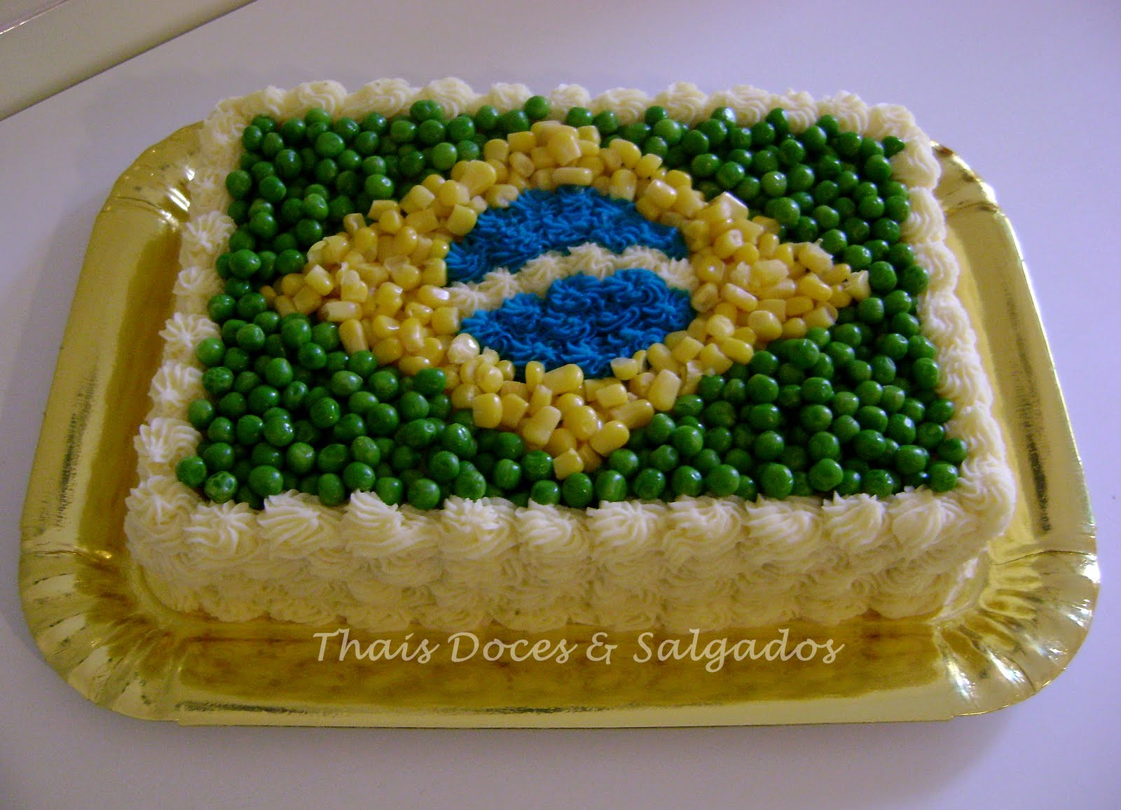 Confeitaria Artistica: Torta Brasil