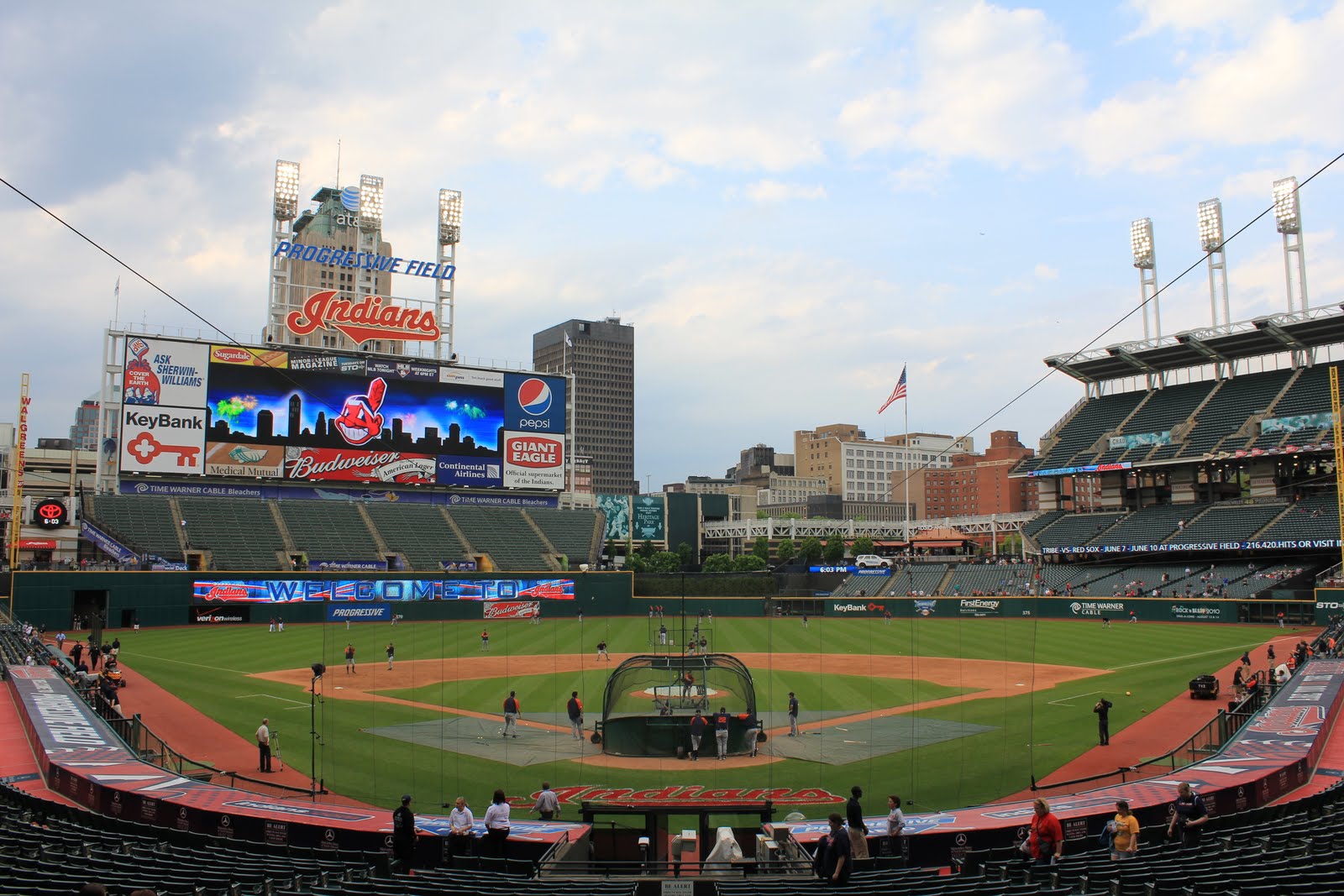 Joltin' Joe - An MLB Stadium Fan Guide: Progressive Field