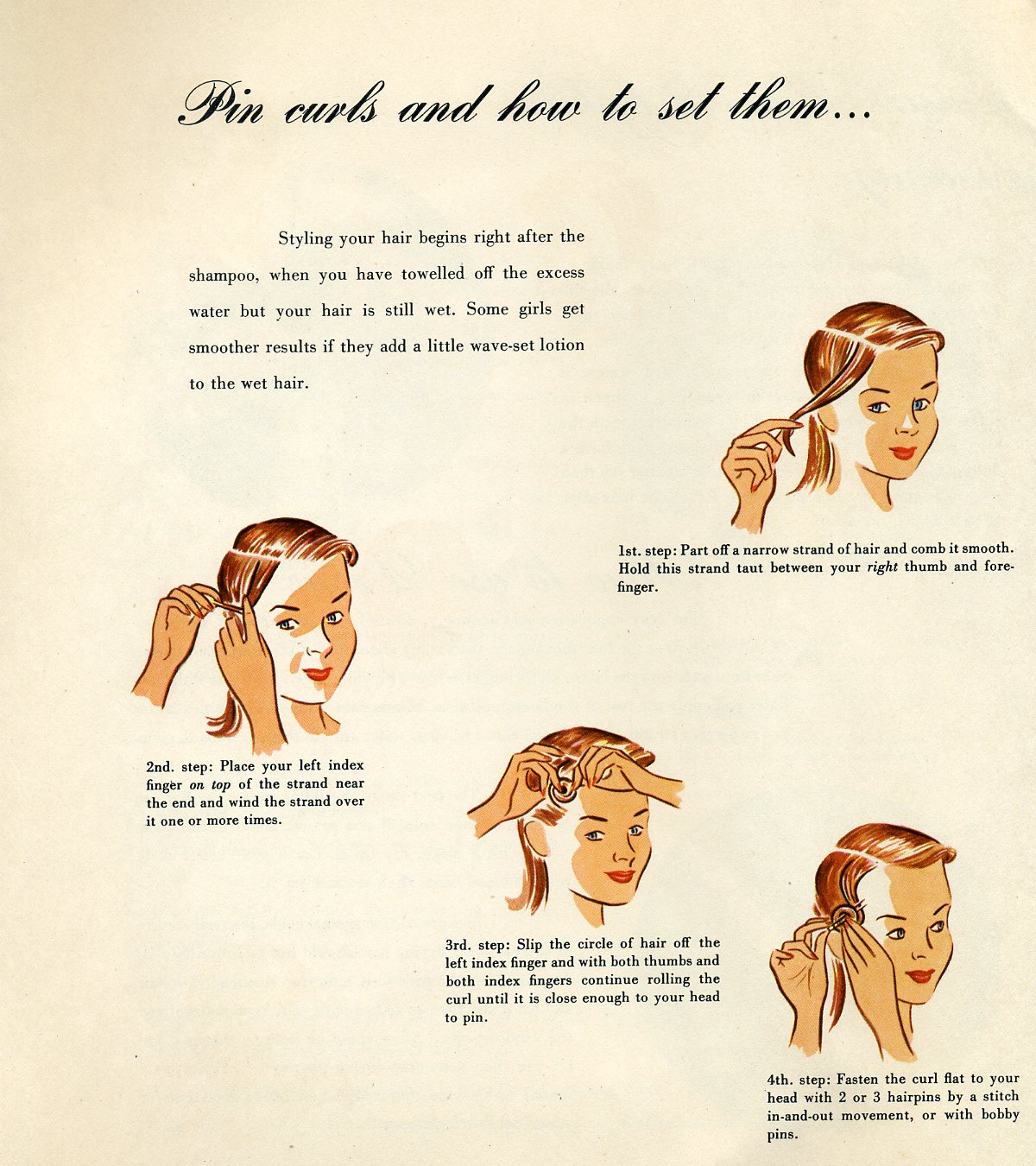 Illuminatio Lady: The Art of Pin Curls.