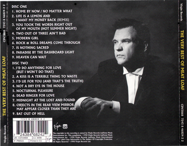 Meat Loaf - Vinyl, Singles 7"/12" and other stuff: Studio Albums (CD ...
