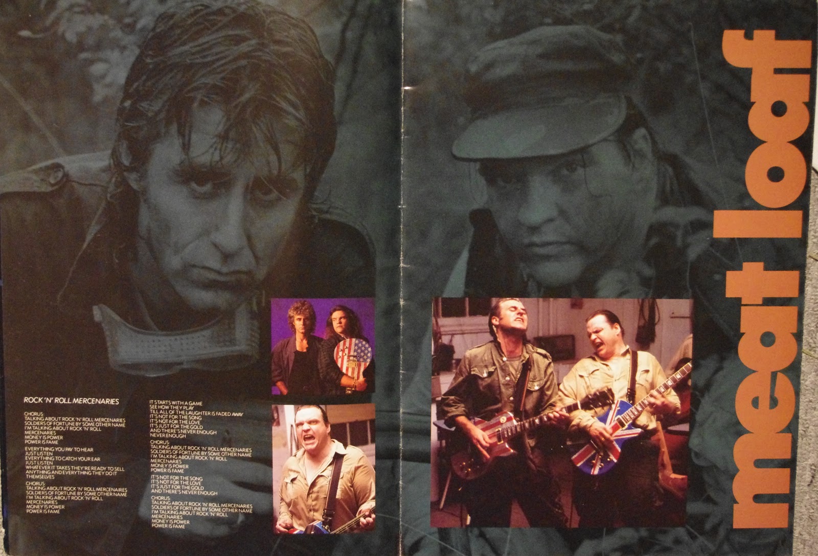 Meat Loaf - Vinyl, Singles 7"/12" and other stuff: Tour Program ---- 1987