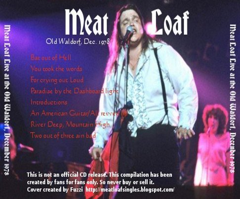 Meat Loaf Bootleg List