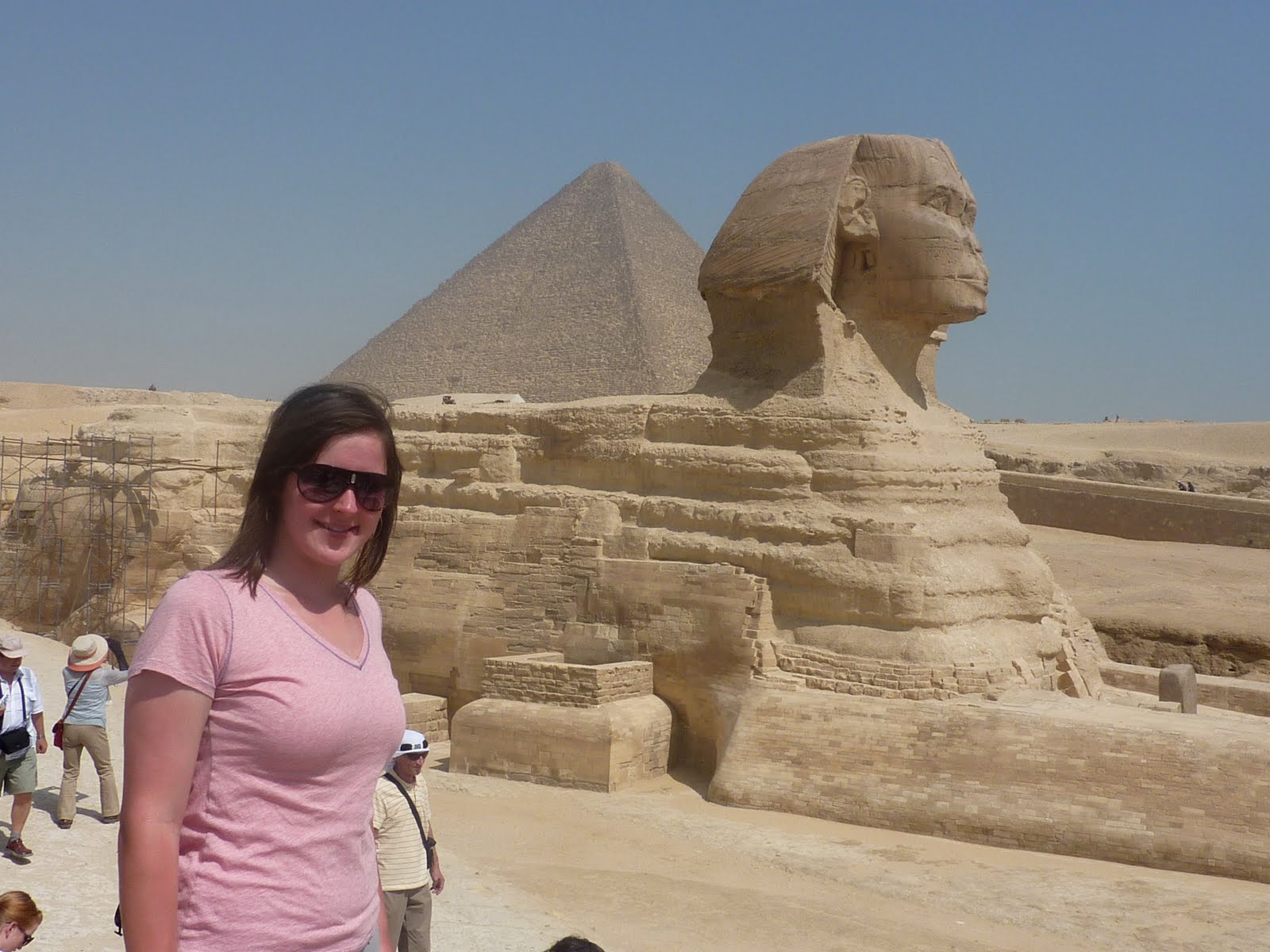 Life with Lisa - around the world: Giza pyramids and Sphinx