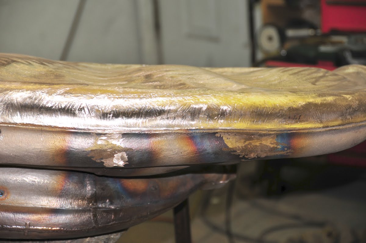 Sculpting Bean Pods: Metal Chasing and additional welding.