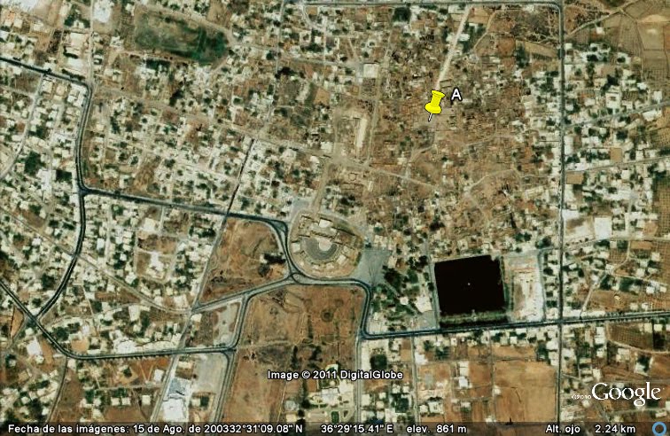 ArqueoLugares: BOSRA. Bostra. Siria