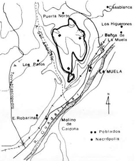 ArqueoLugares: KASTILO / CÁSTULO íbera y romana. prox. Linares. Jaén ...
