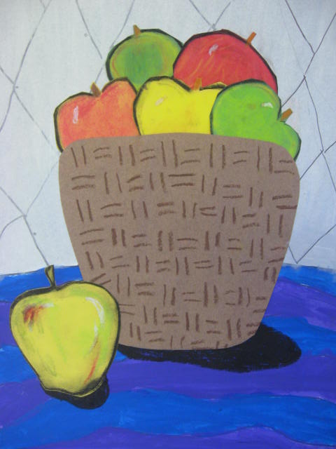 MaryMaking: Cezanne Meets Matisse Apple Still Life