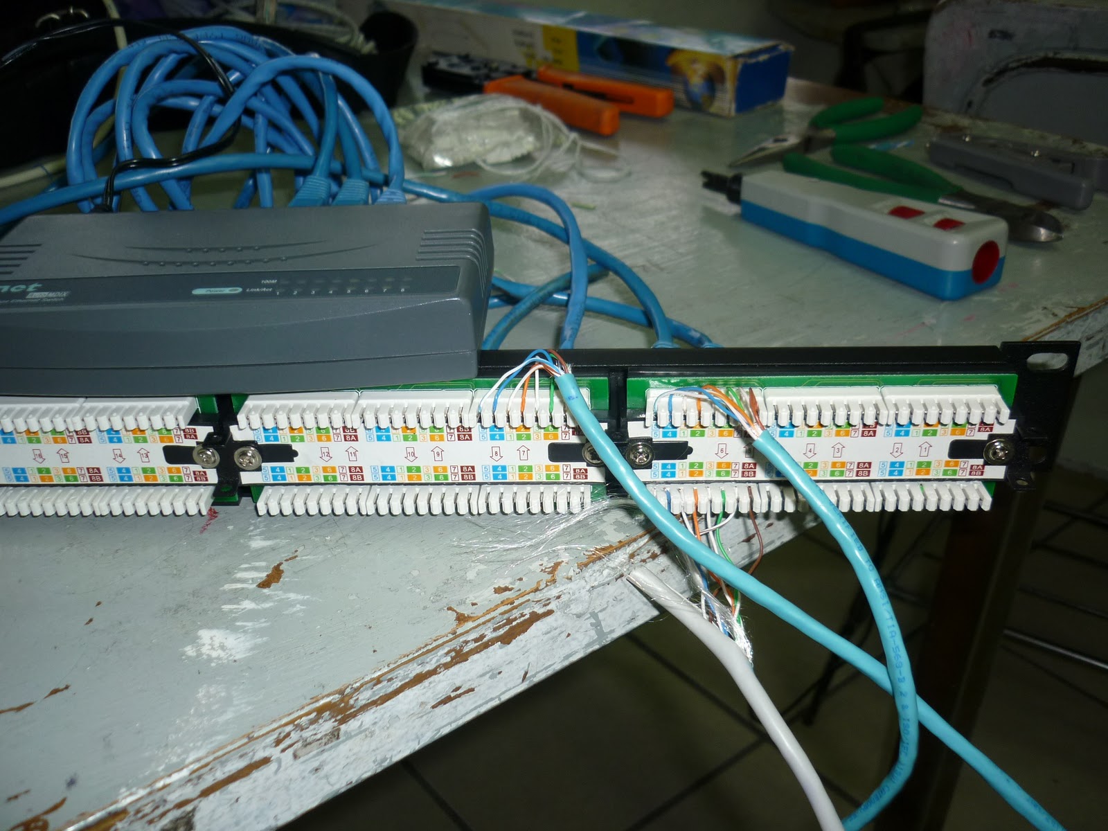 Redes: Práctica Patch Panel