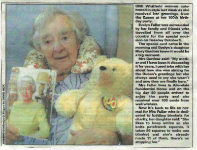 Evelyn Fuller 1904 - 2009 A Wonderful Lady