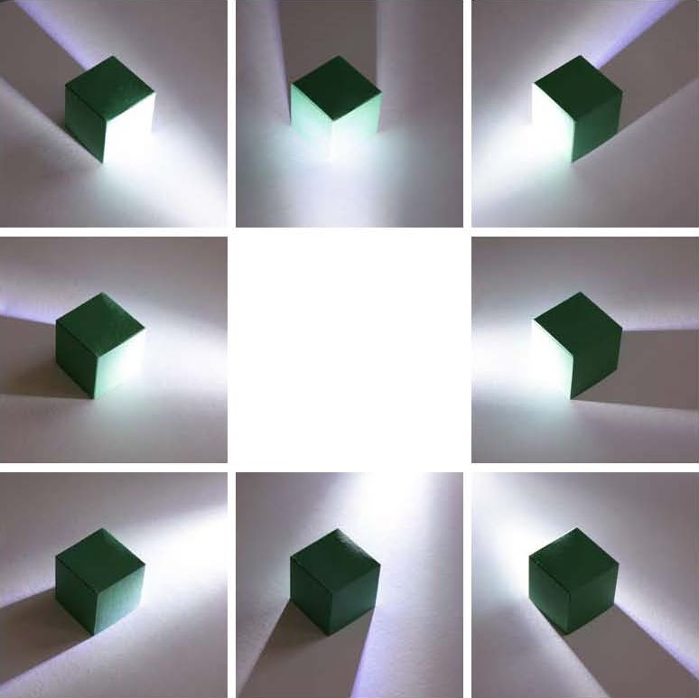 work-in-process: 3D Cube & lightsource