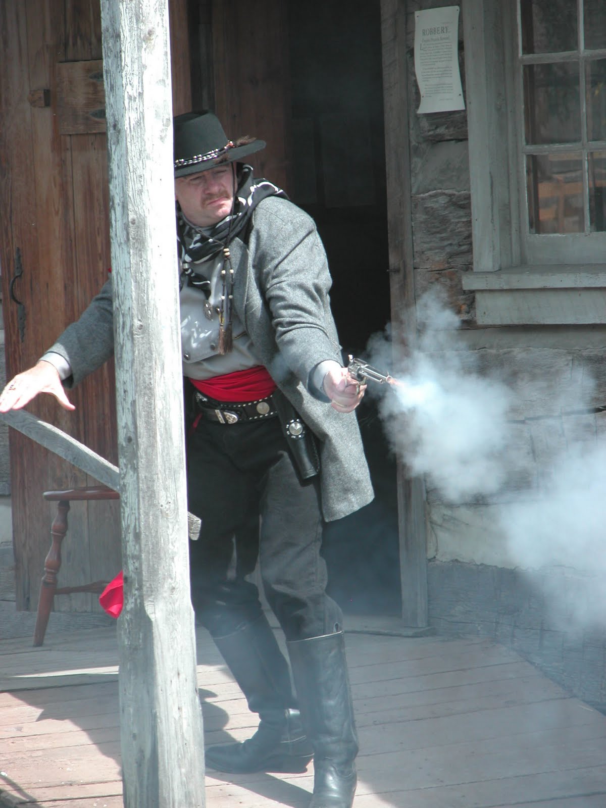 Old Bedford Village: Seedy Looking Characters and Gun Shots in the Village