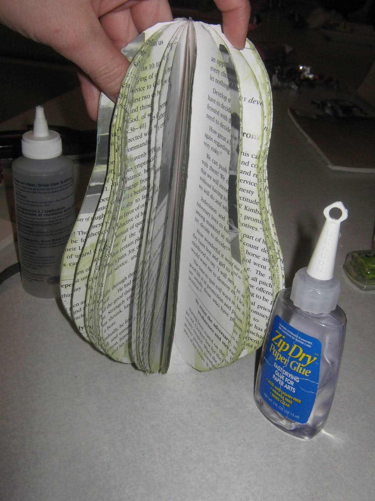 Dangerously Domestic: Pear-Shape Book Tutorial